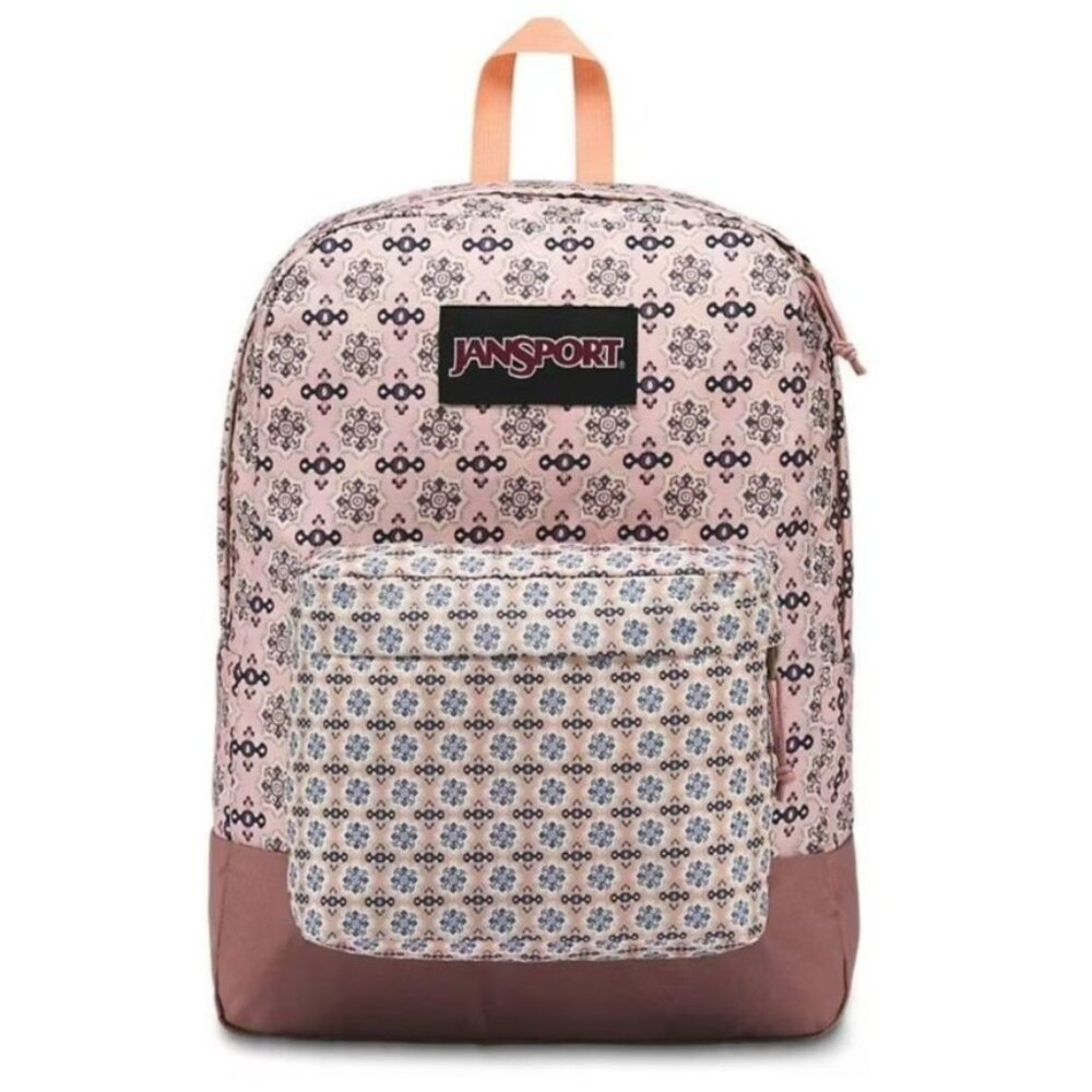 Jansport Black Label Superbreak Backpack - Pink Patte… - Gem